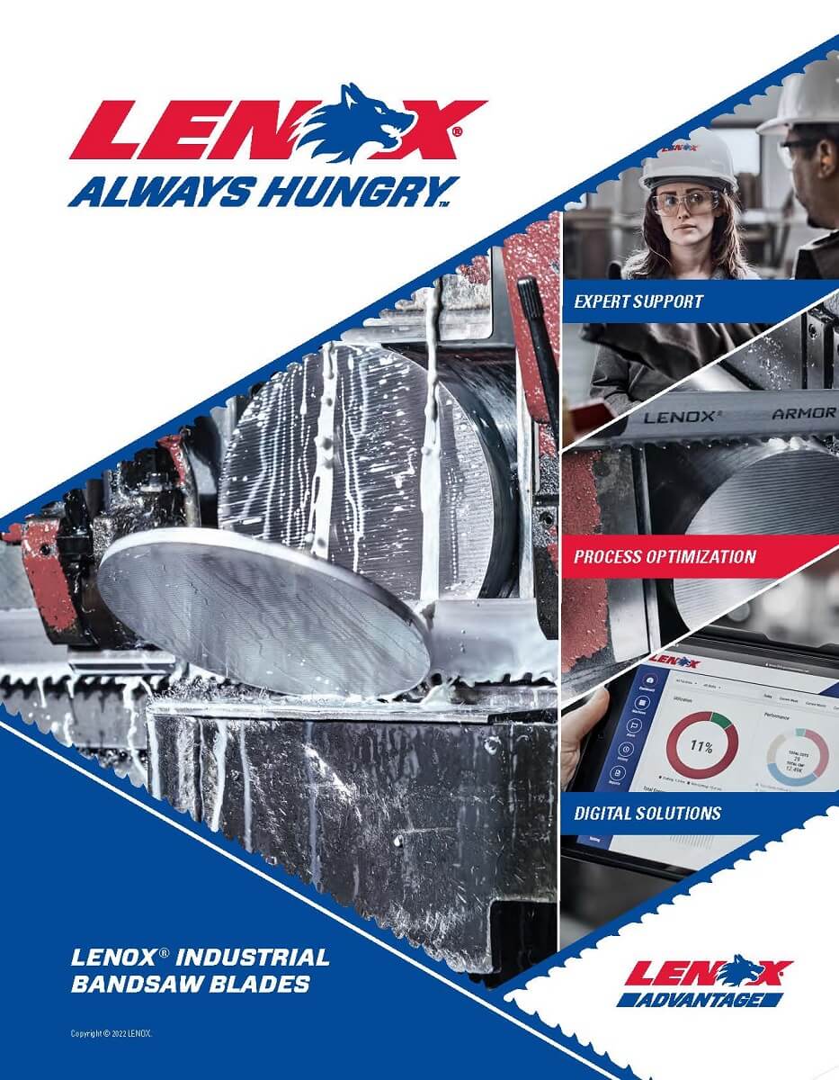 Catalogues - Lenox Bandsaw Australia | Always Hungry™ for Performance